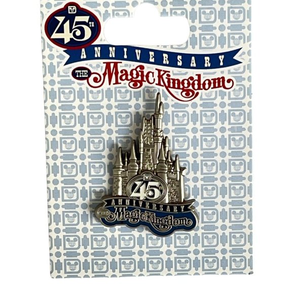 Disney | Jewelry | Walt Disney World Magic Kingdom 45th Anniversary ...